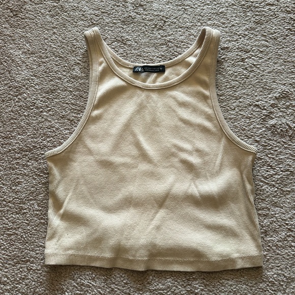 Zara | Tops | Zara Cropped Tank Top | Poshmark